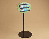 Part # 150409B, Magnetic / Circular Base Style Track Sign Holder With ...